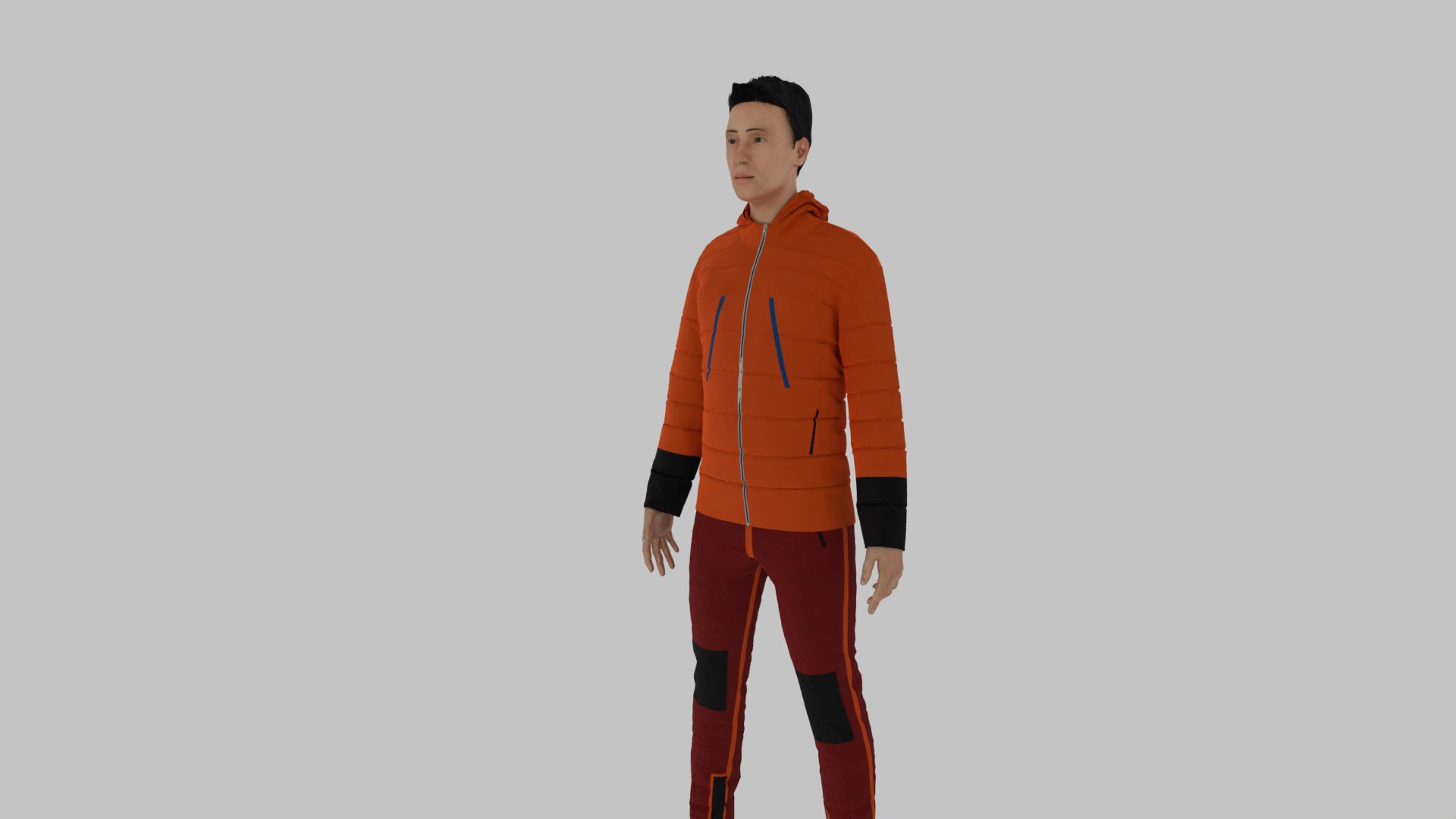 Climber 3D Model - TurboSquid 1971005