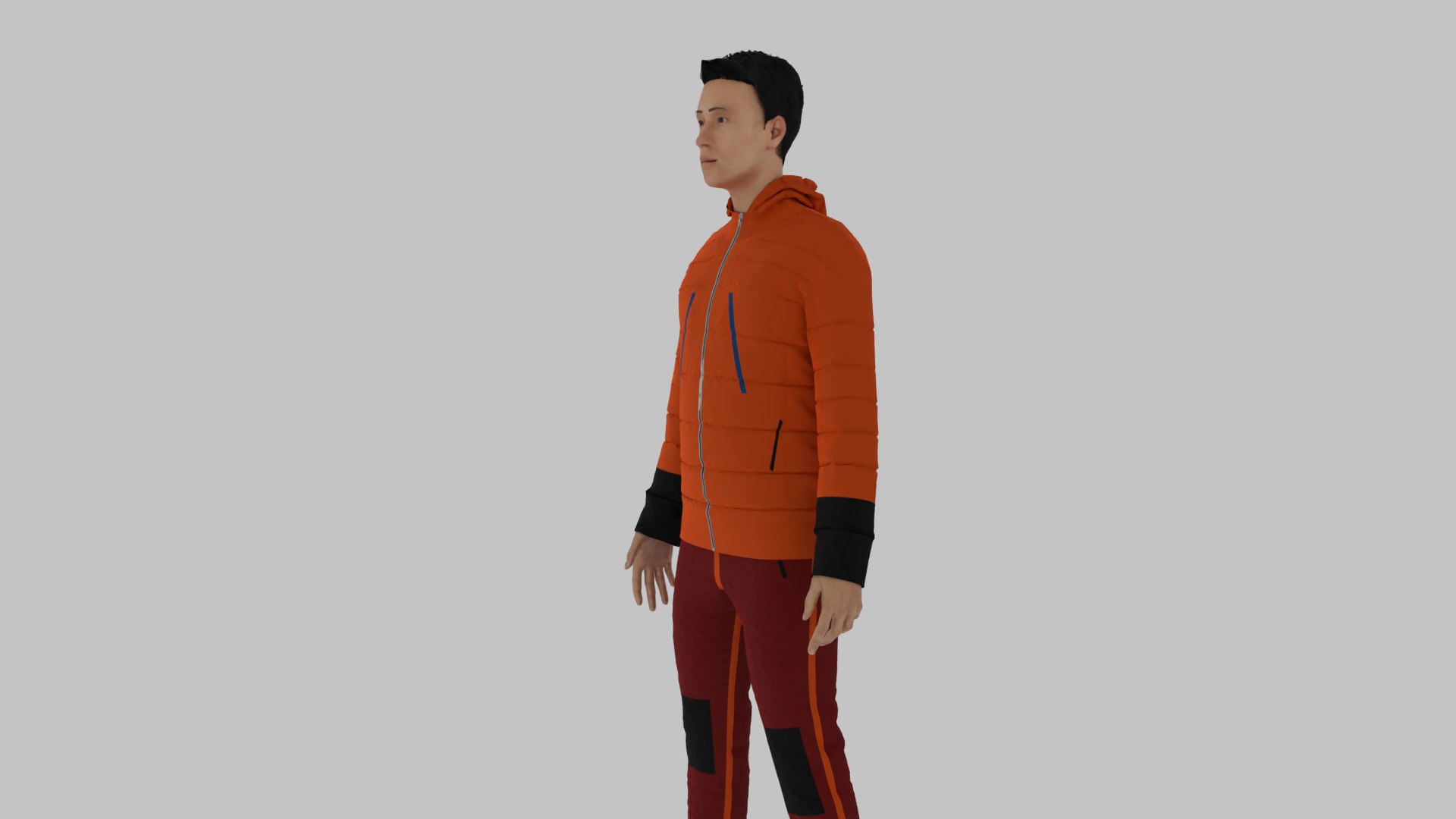 Climber 3D Model - TurboSquid 1971005