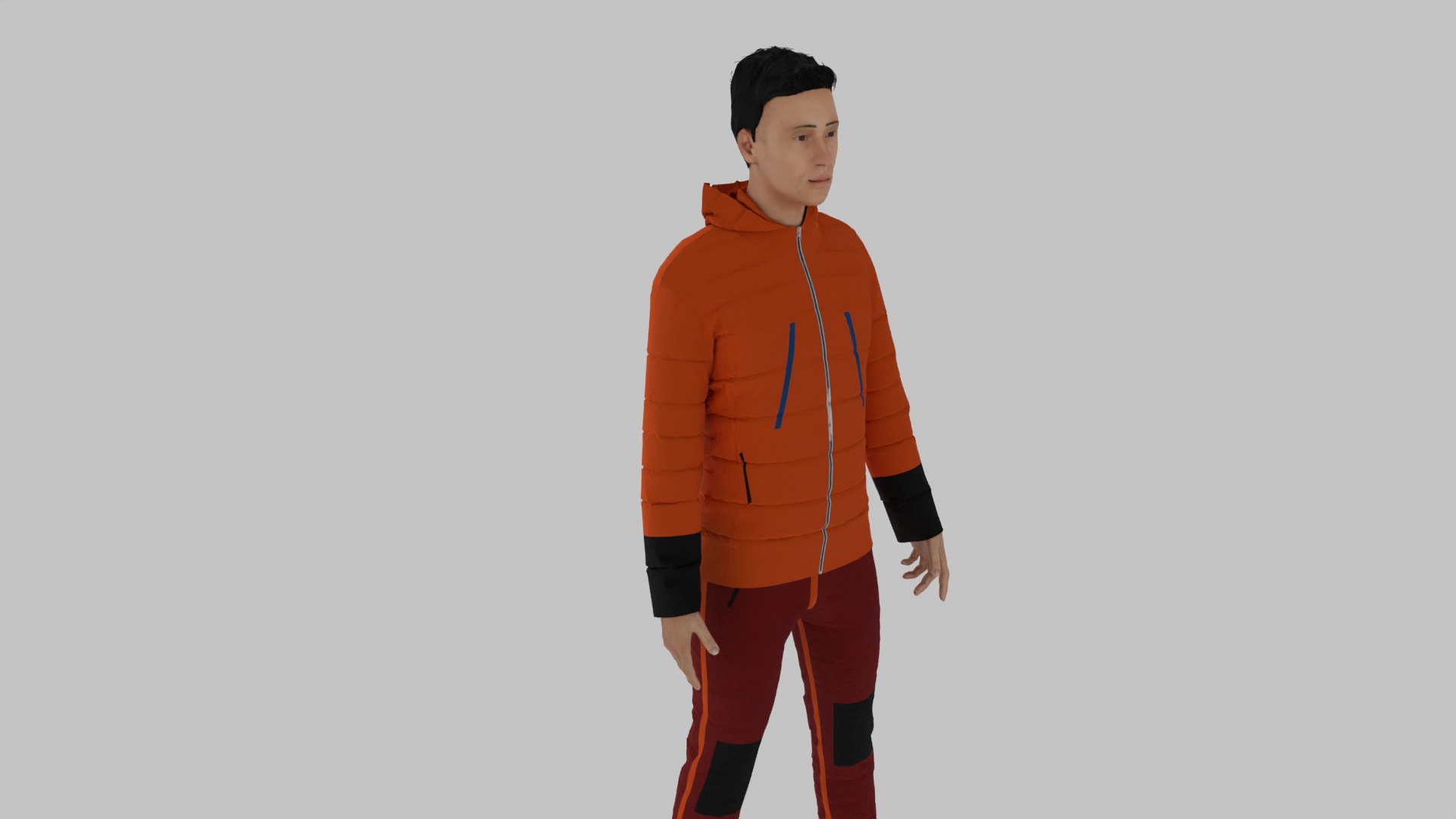 Climber 3D Model - TurboSquid 1971005