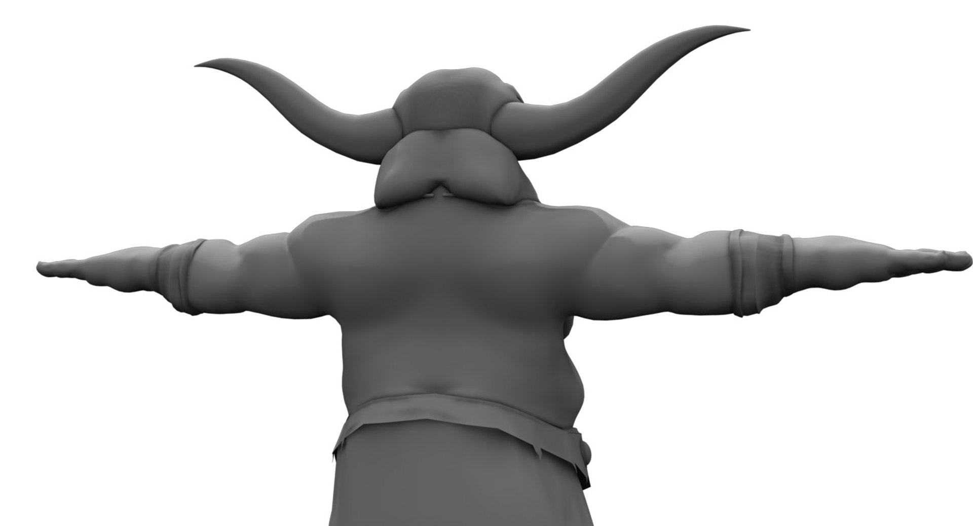 3D Wild Forest Man Cartoon - TurboSquid 1504362