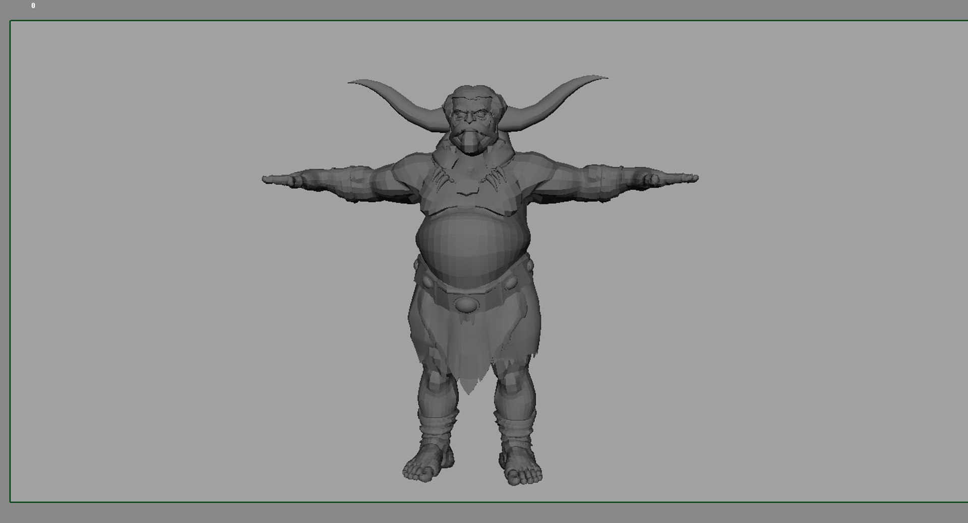 3D Wild Forest Man Cartoon - TurboSquid 1504362