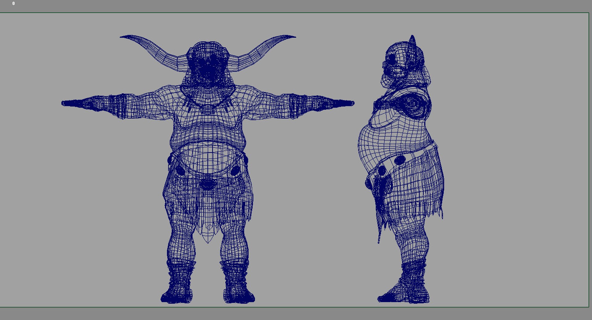 3D Wild Forest Man Cartoon - TurboSquid 1504362