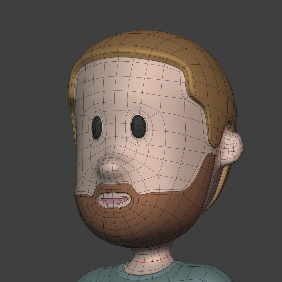 Cartoon Character 3D Model - TurboSquid 2157242