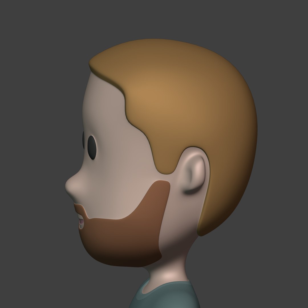 Cartoon Character 3D Model - TurboSquid 2157242