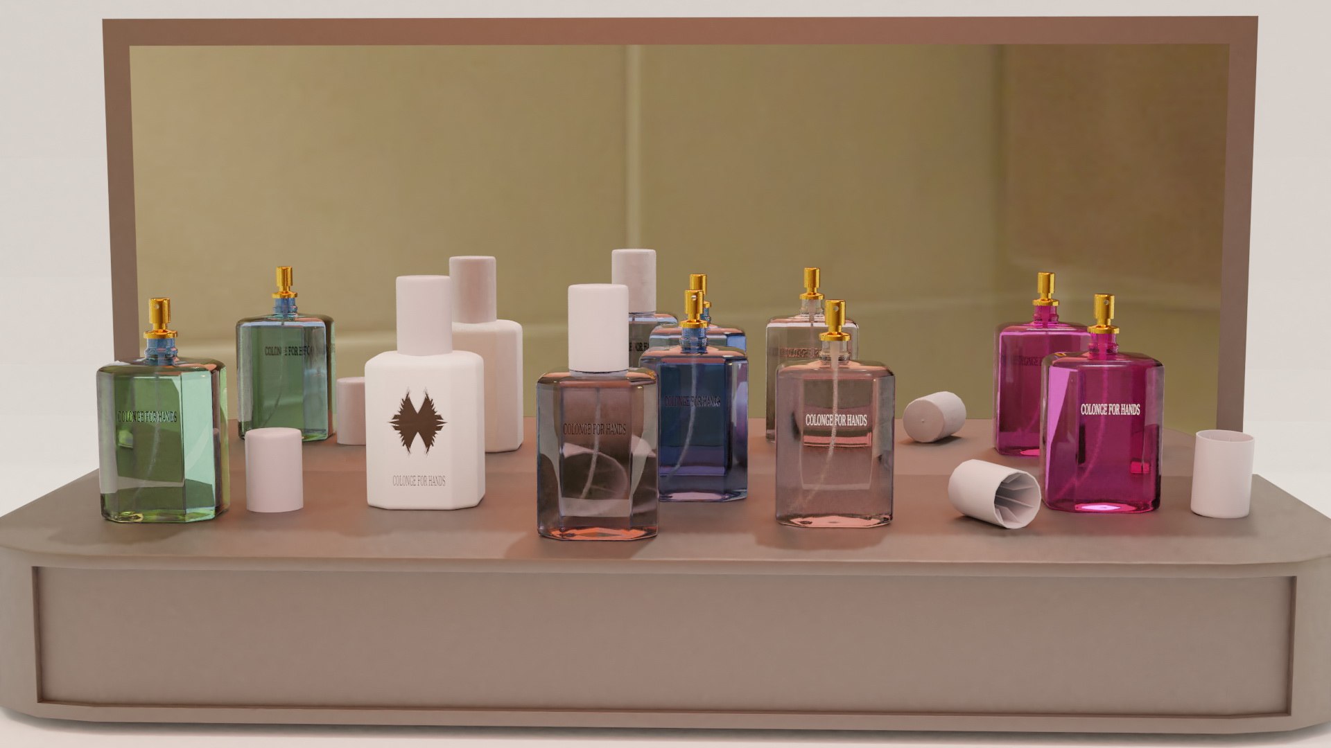 Cologne Hands 3D Model - TurboSquid 1632209