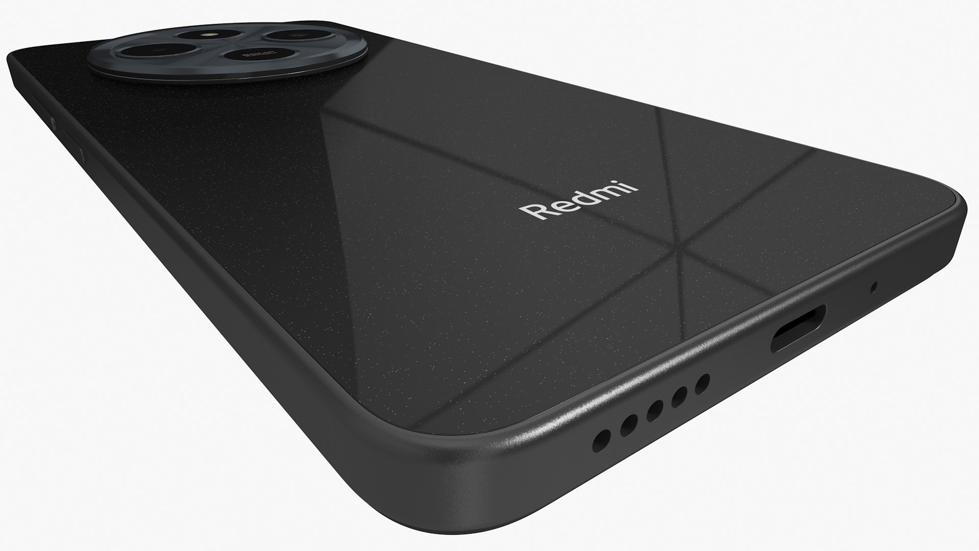 3D Xiaomi Redmi 14C Black - TurboSquid 2291460