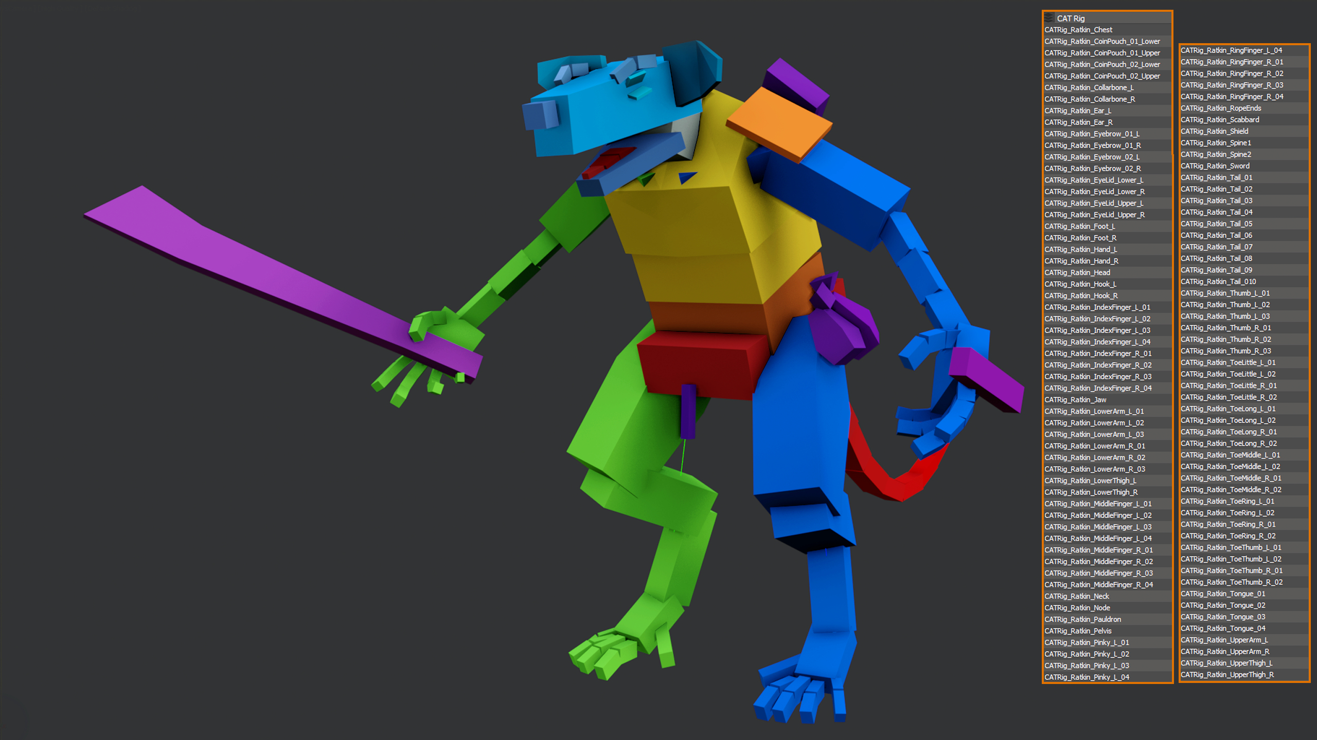 modelo 3d Ratkin estilizado - TurboSquid 1829128