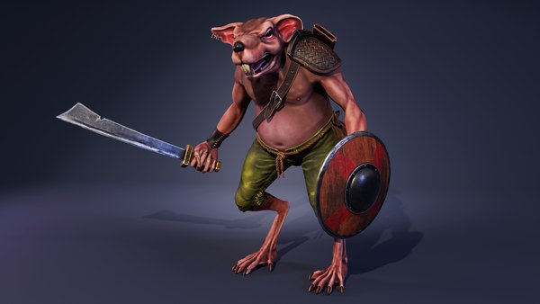 3D model Stylized Ratkin - TurboSquid 1829128