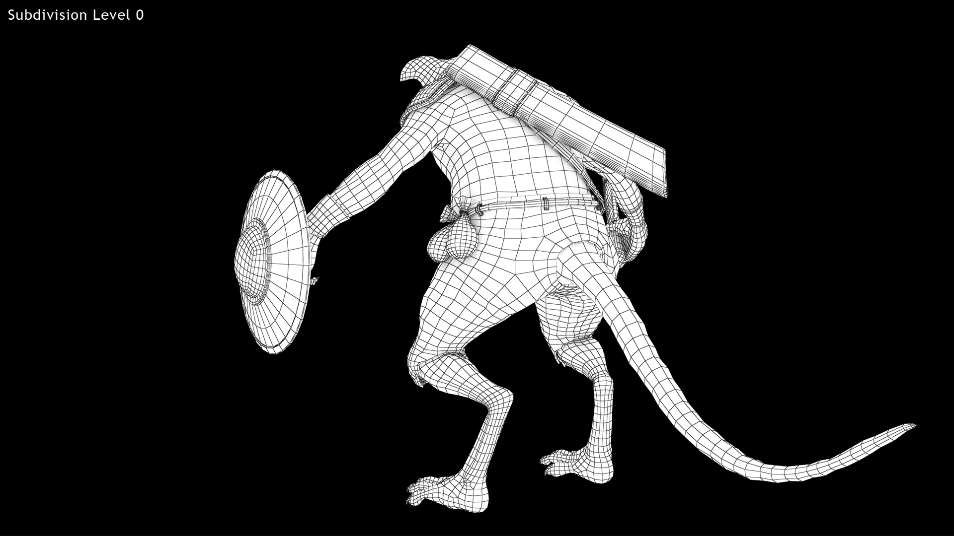3D model Stylized Ratkin - TurboSquid 1829128