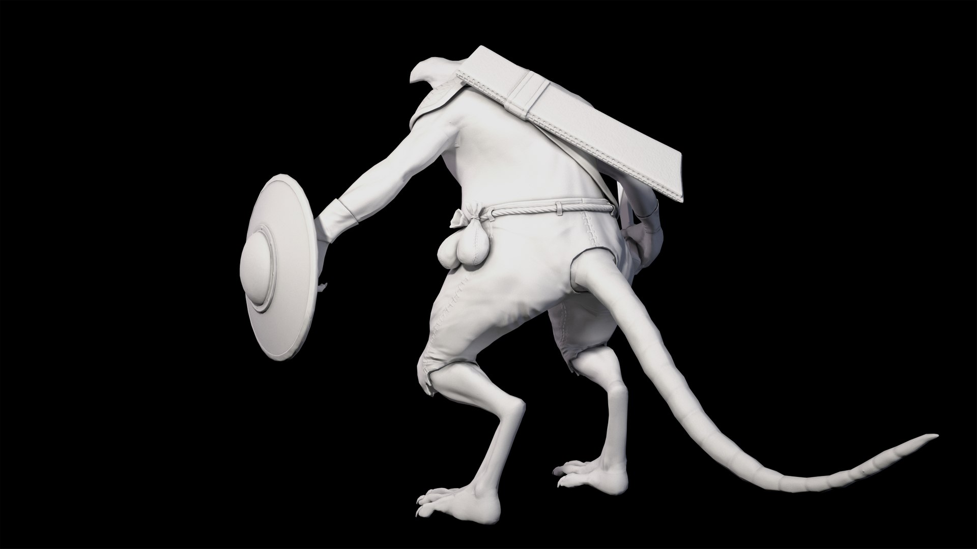 3D Model Stylized Ratkin - TurboSquid 1829128