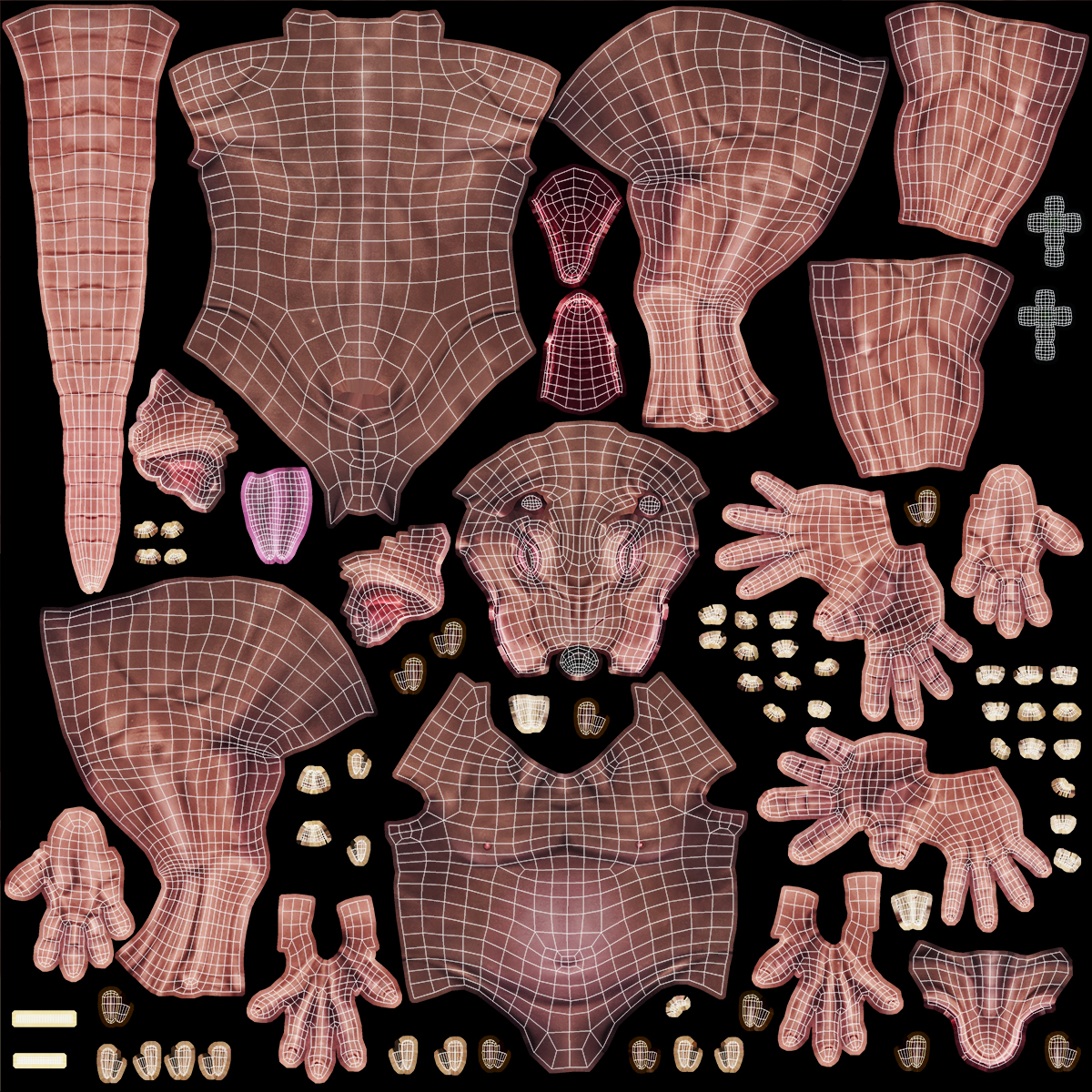 3D model Stylized Ratkin - TurboSquid 1829128