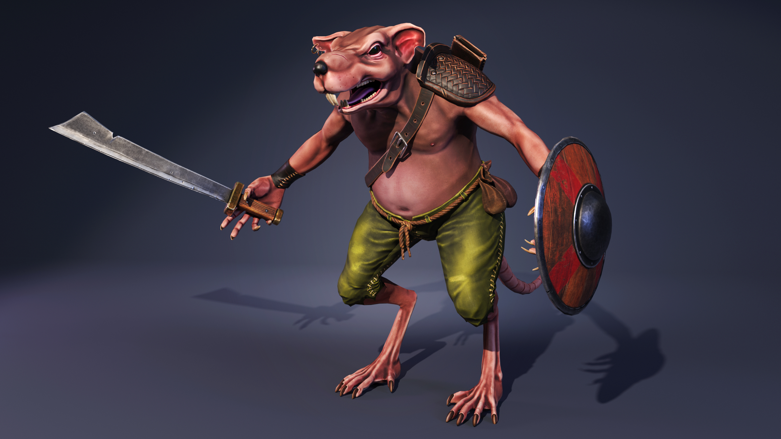3D model Stylized Ratkin - TurboSquid 1829128