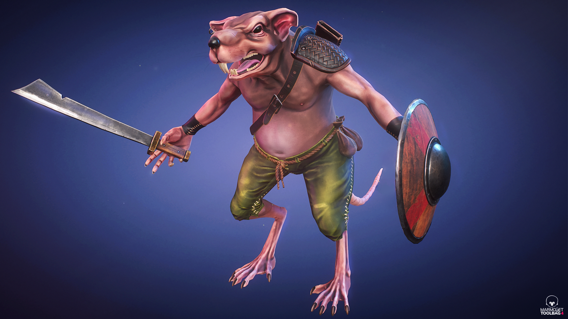 3D model Stylized Ratkin - TurboSquid 1829128