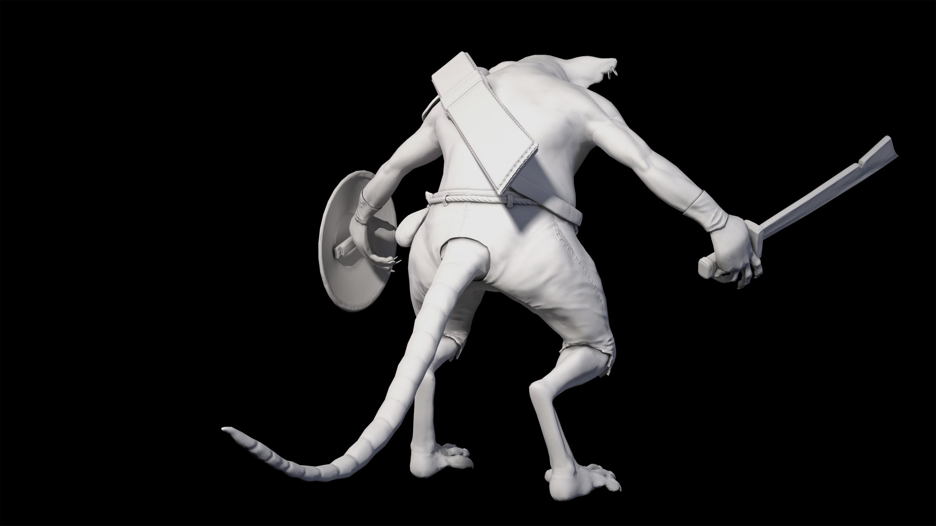 3D Model Stylized Ratkin - TurboSquid 1829128