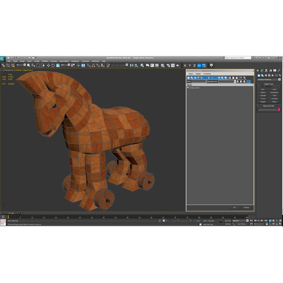 3ds max trojan horse