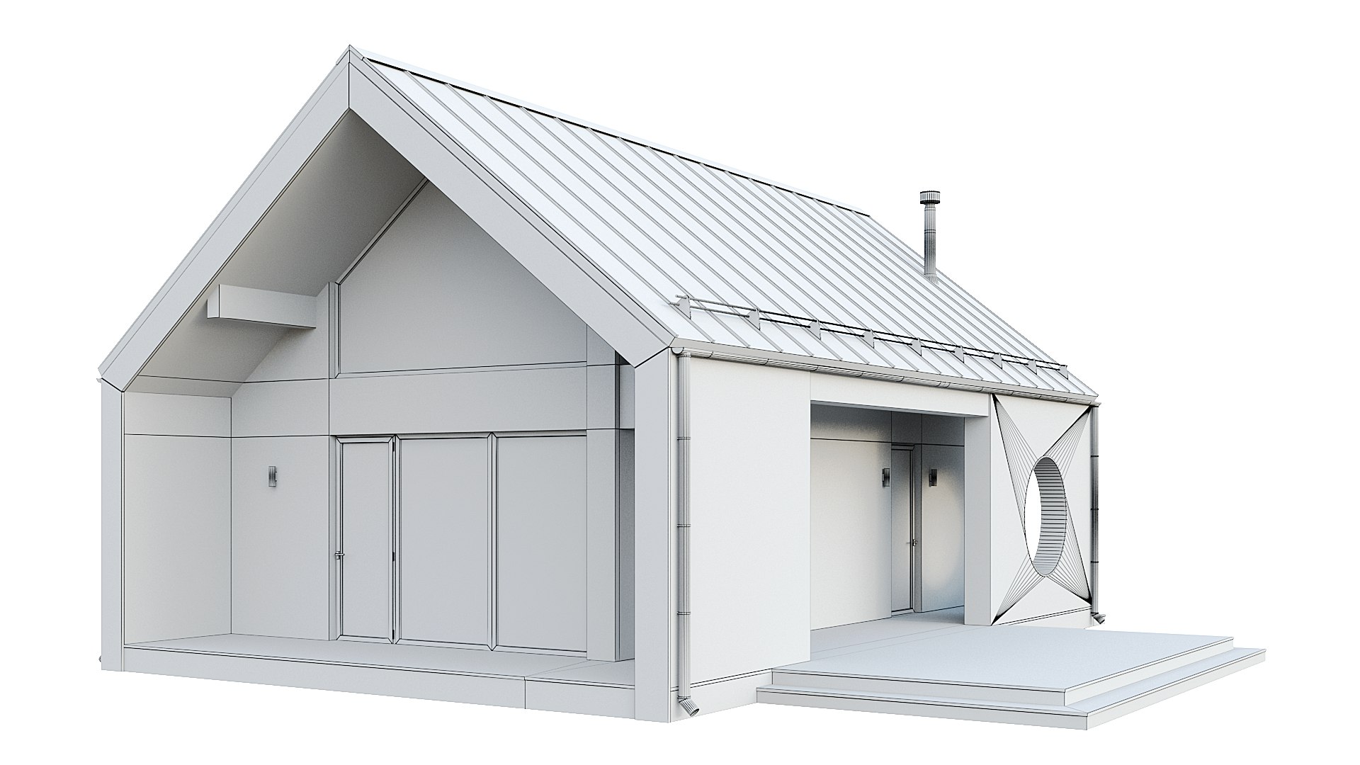 Barn House 06 3D Model - TurboSquid 2108134