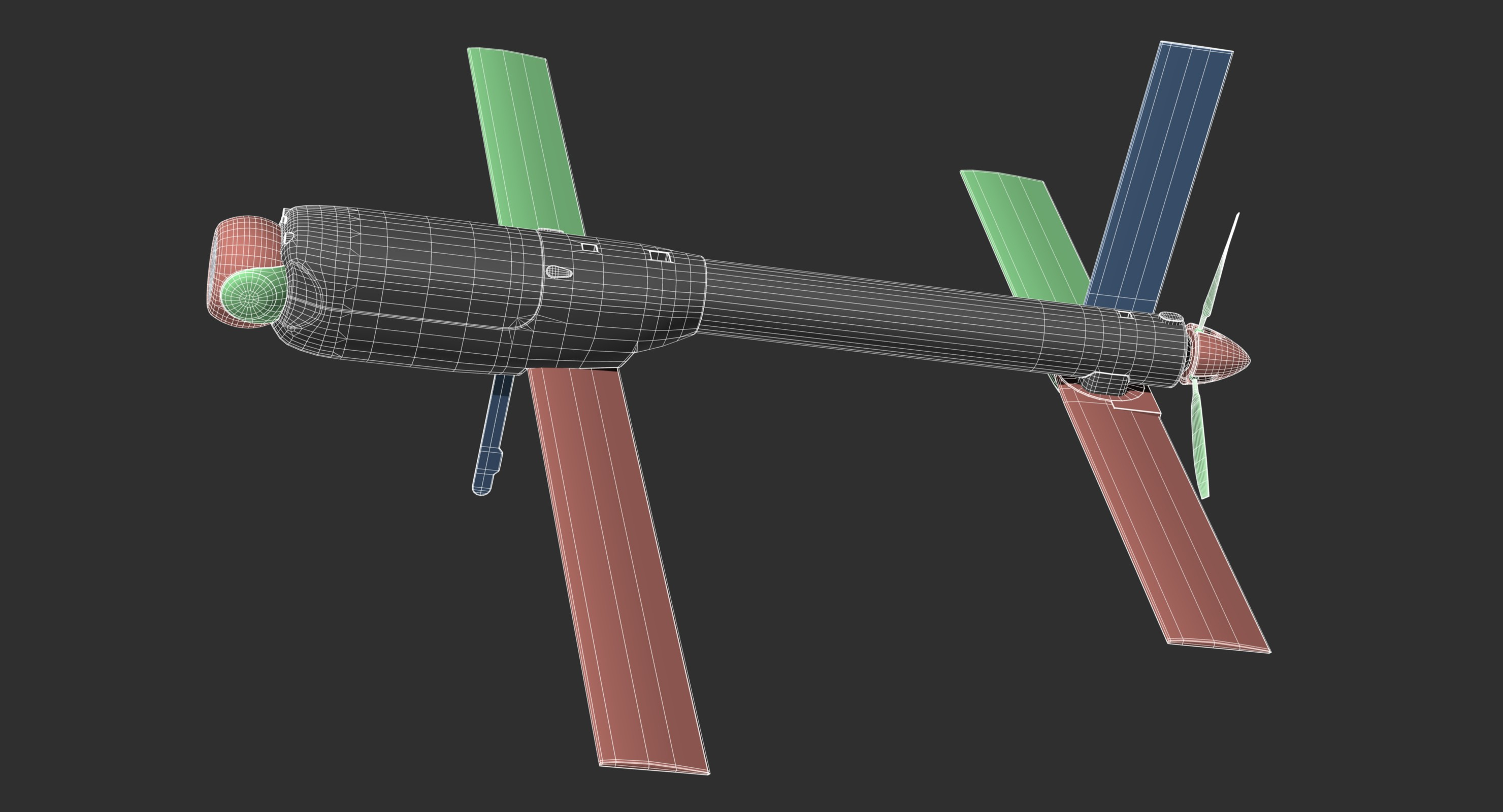 AeroVironment Switchblade 600 model - TurboSquid 1872956