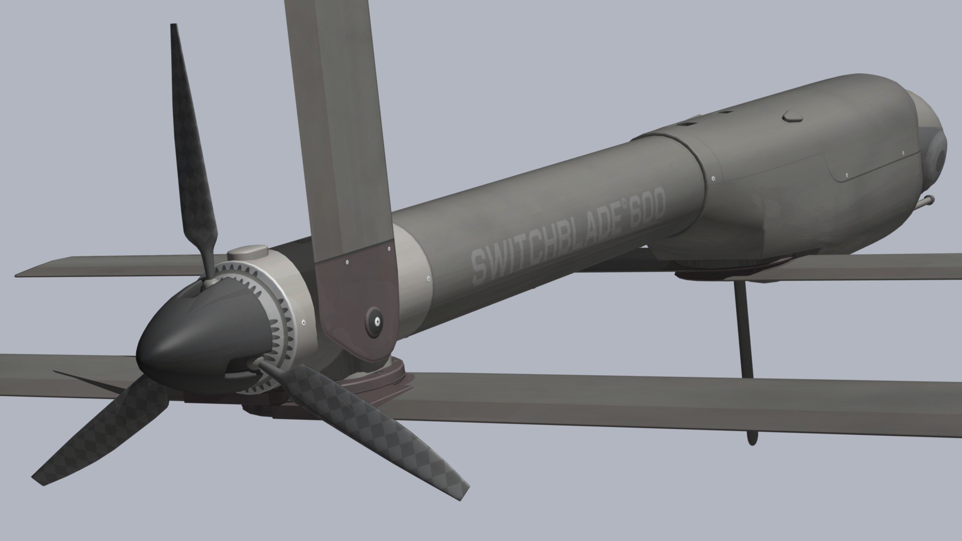AeroVironment Switchblade 600 Model - TurboSquid 1872956