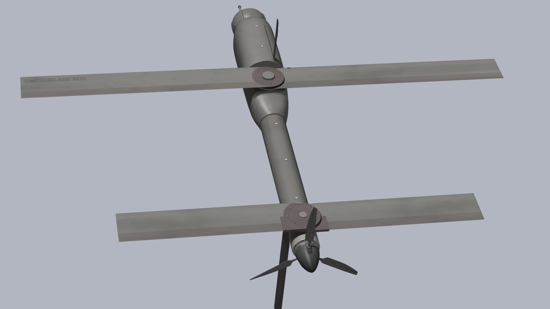 AeroVironment Switchblade 600 Model - TurboSquid 1872956