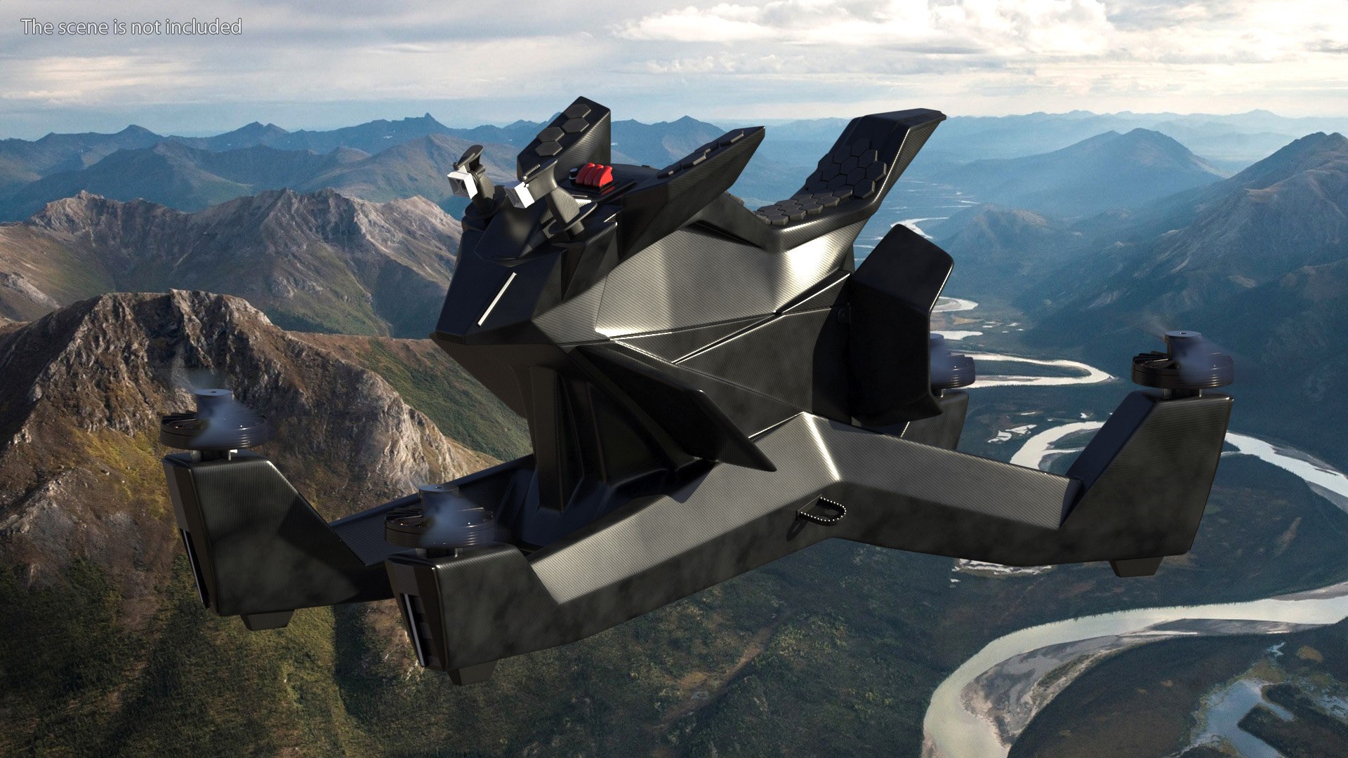 Compact Aircraft 3D Model - TurboSquid 2051007