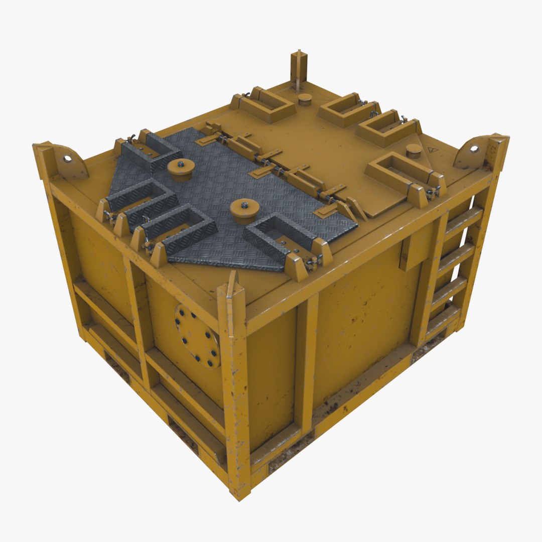 Sludge Container 3D - TurboSquid 2198851