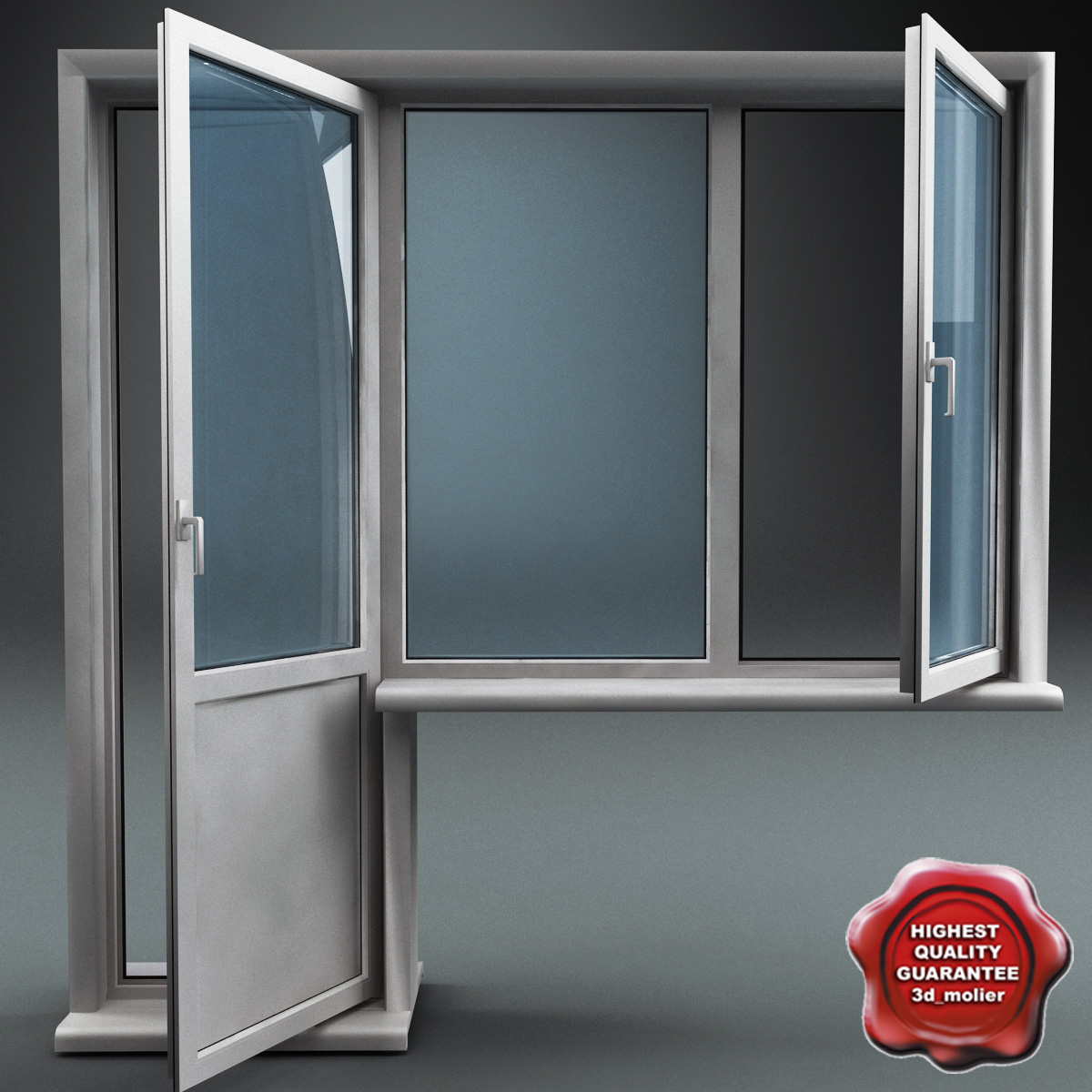 3d max plastic windows