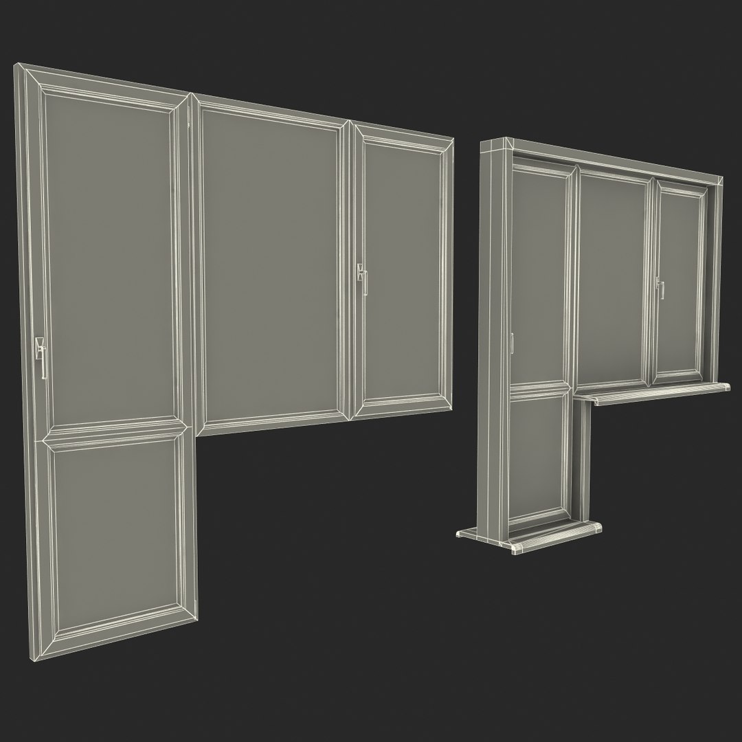 3d max plastic windows