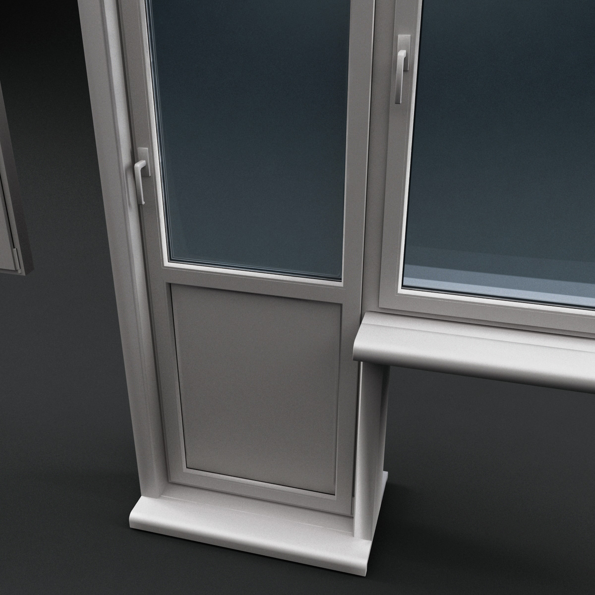 3d max plastic windows