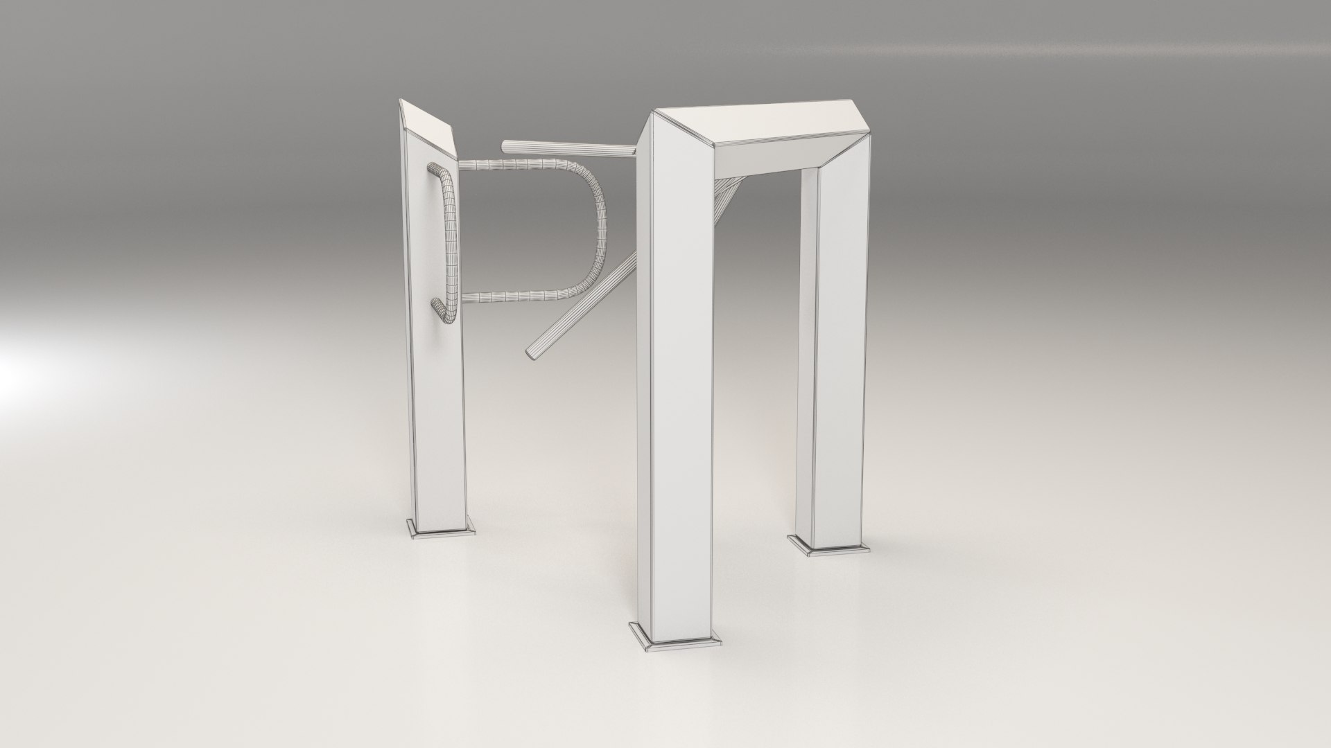 3D Gate - TurboSquid 1701925