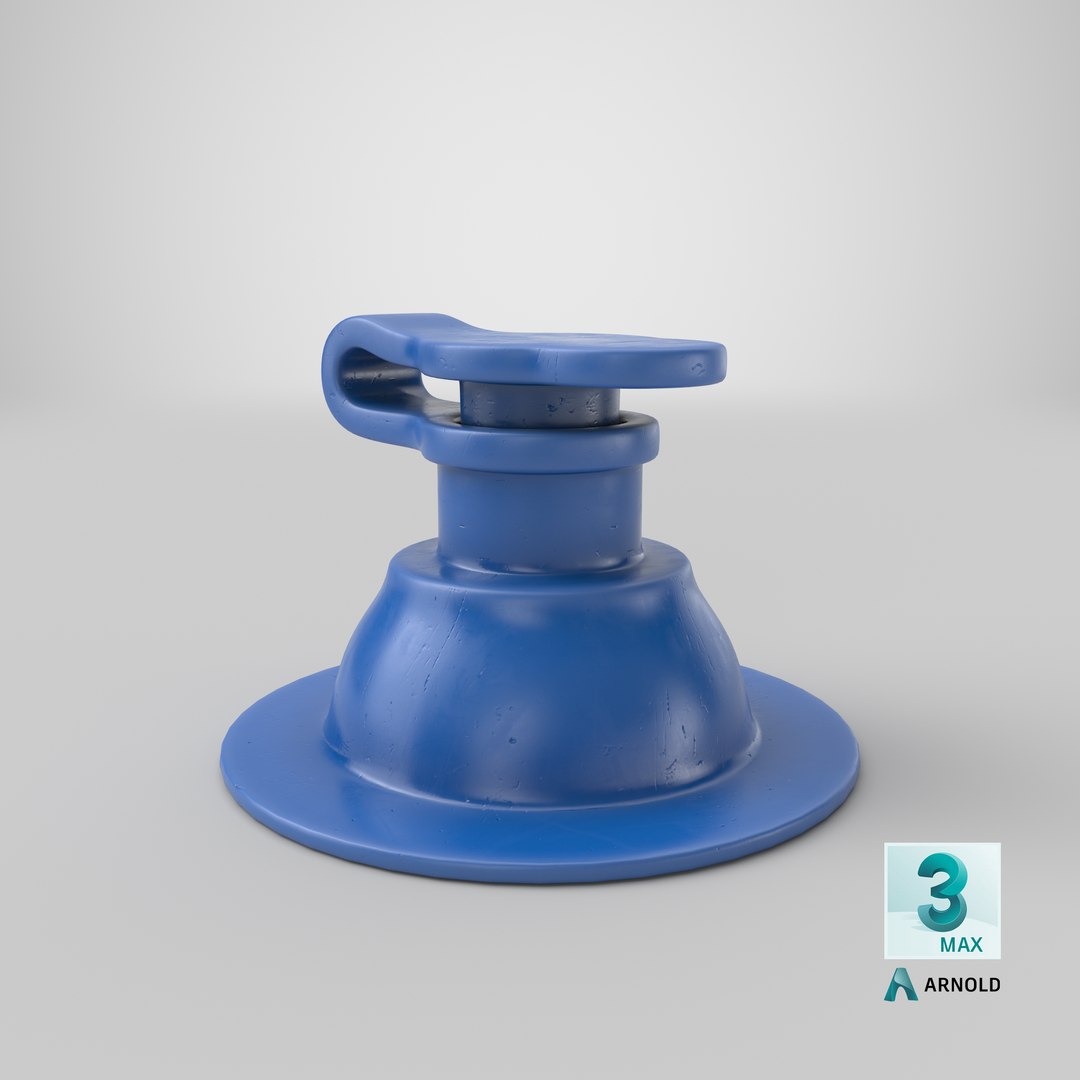 Air valve closed 3D - TurboSquid 1546824