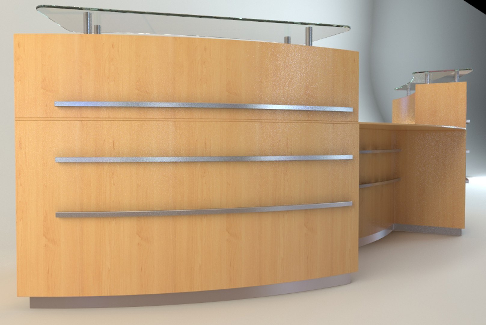 maya reception desk