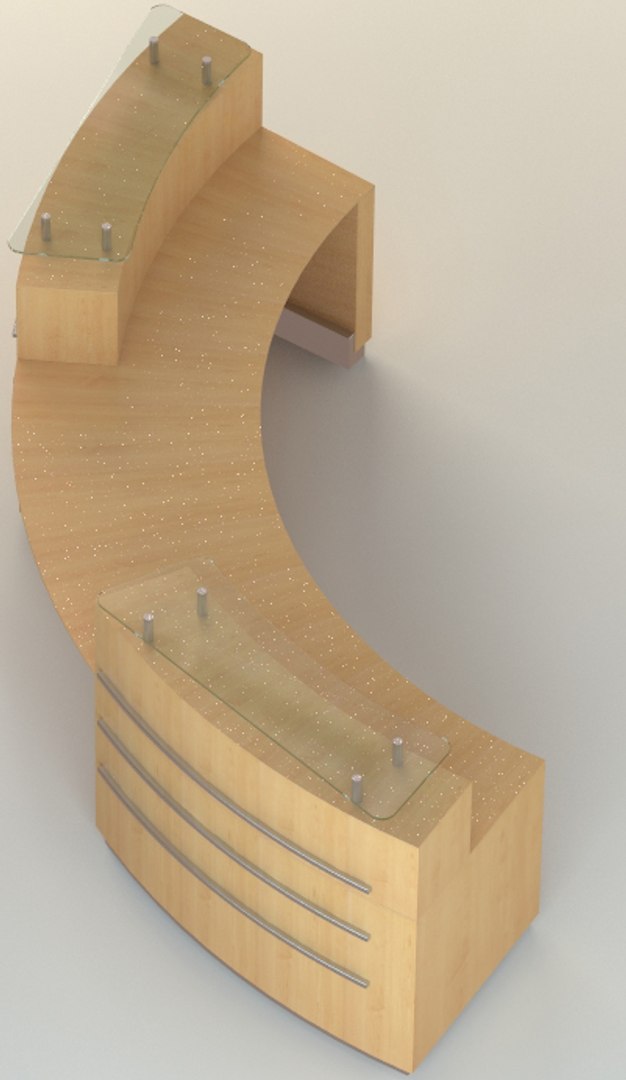 maya reception desk