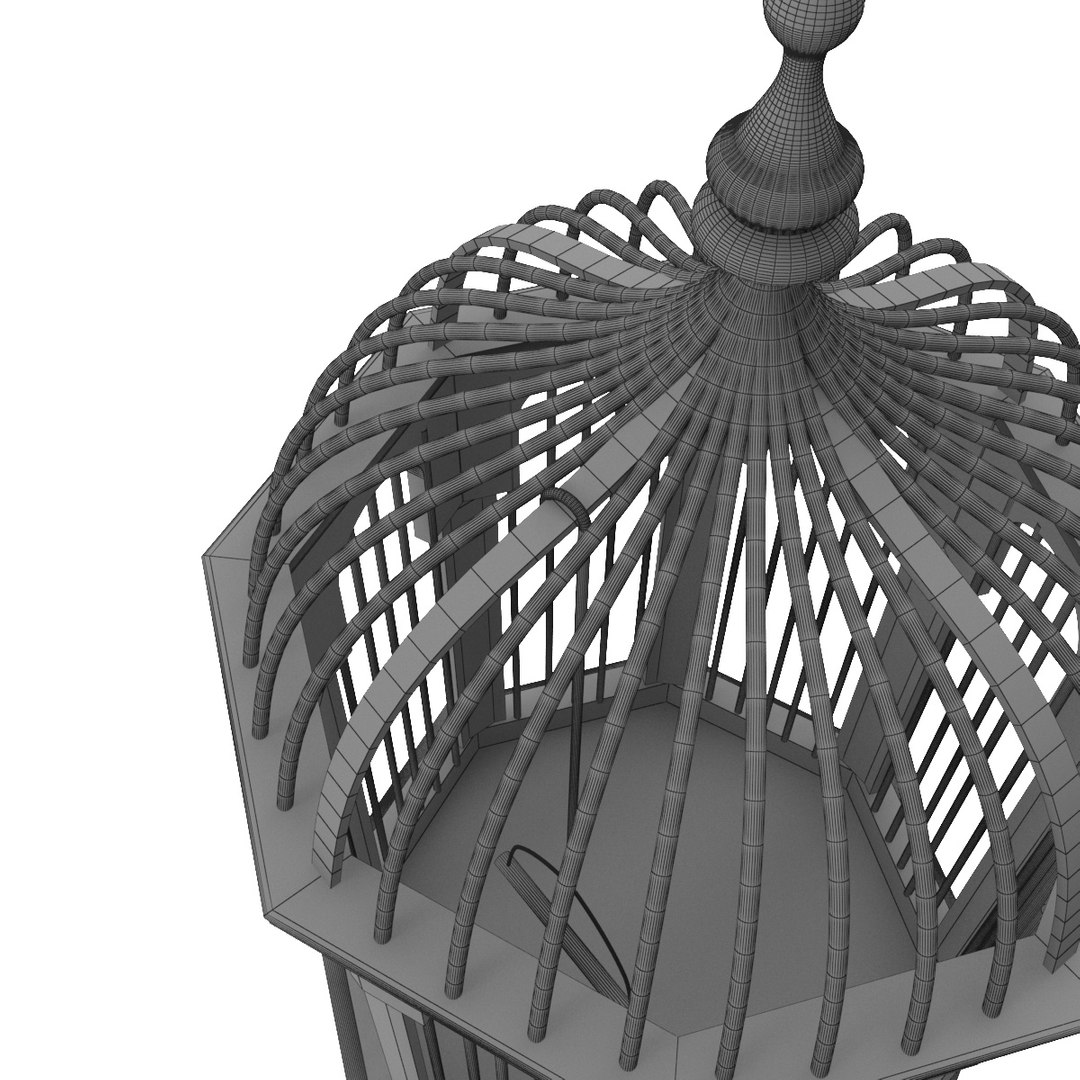3d Model Bird Cage