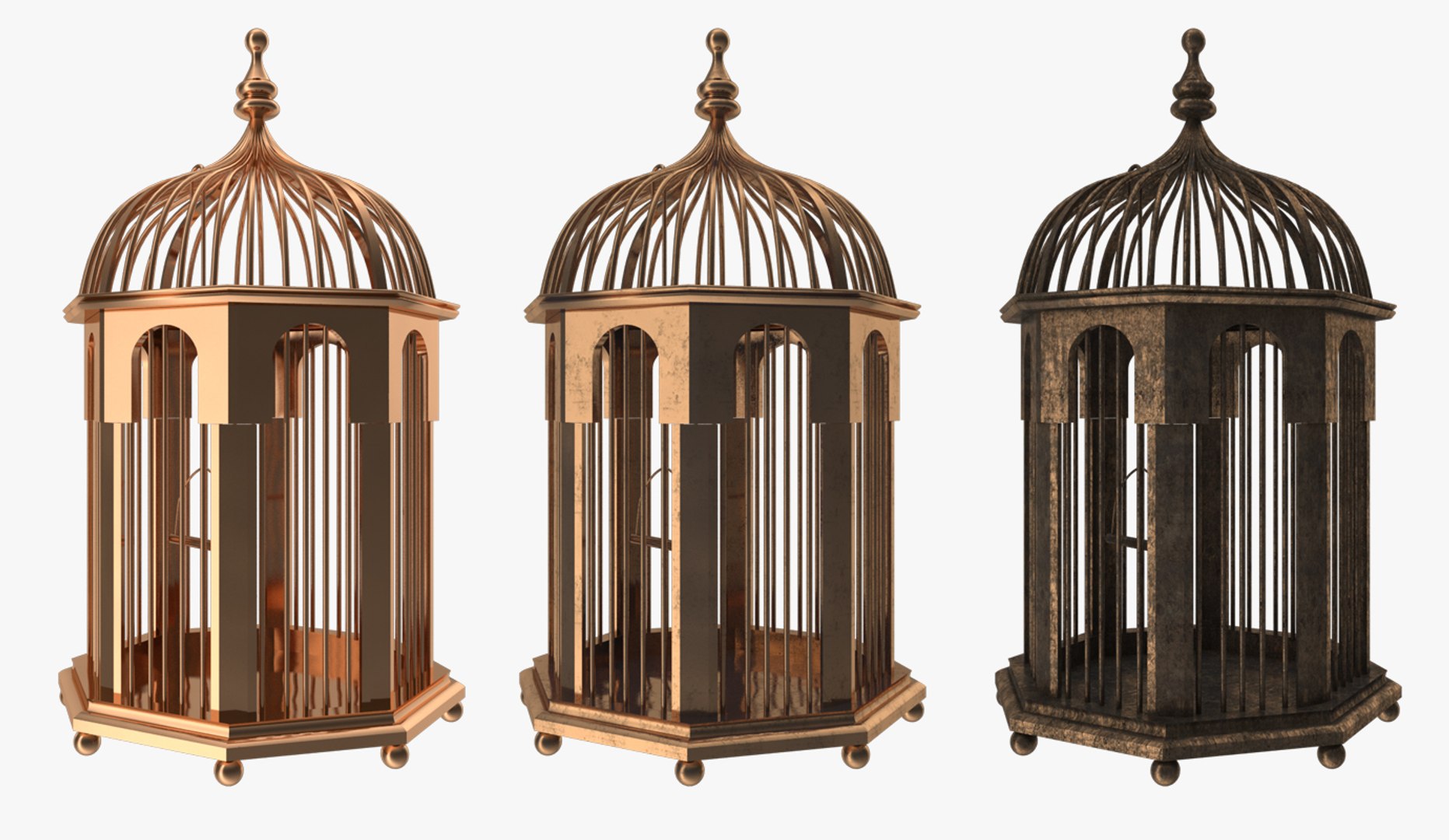 3d Model Bird Cage