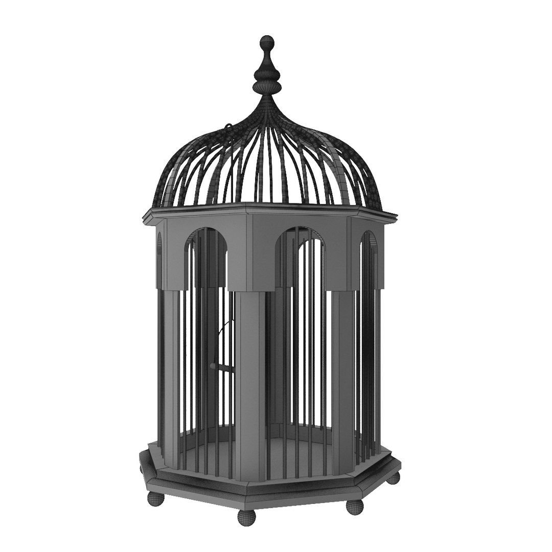 3d Model Bird Cage