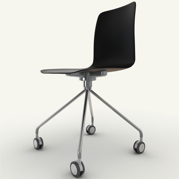 Designer chair wheels 3D model - TurboSquid 1272943