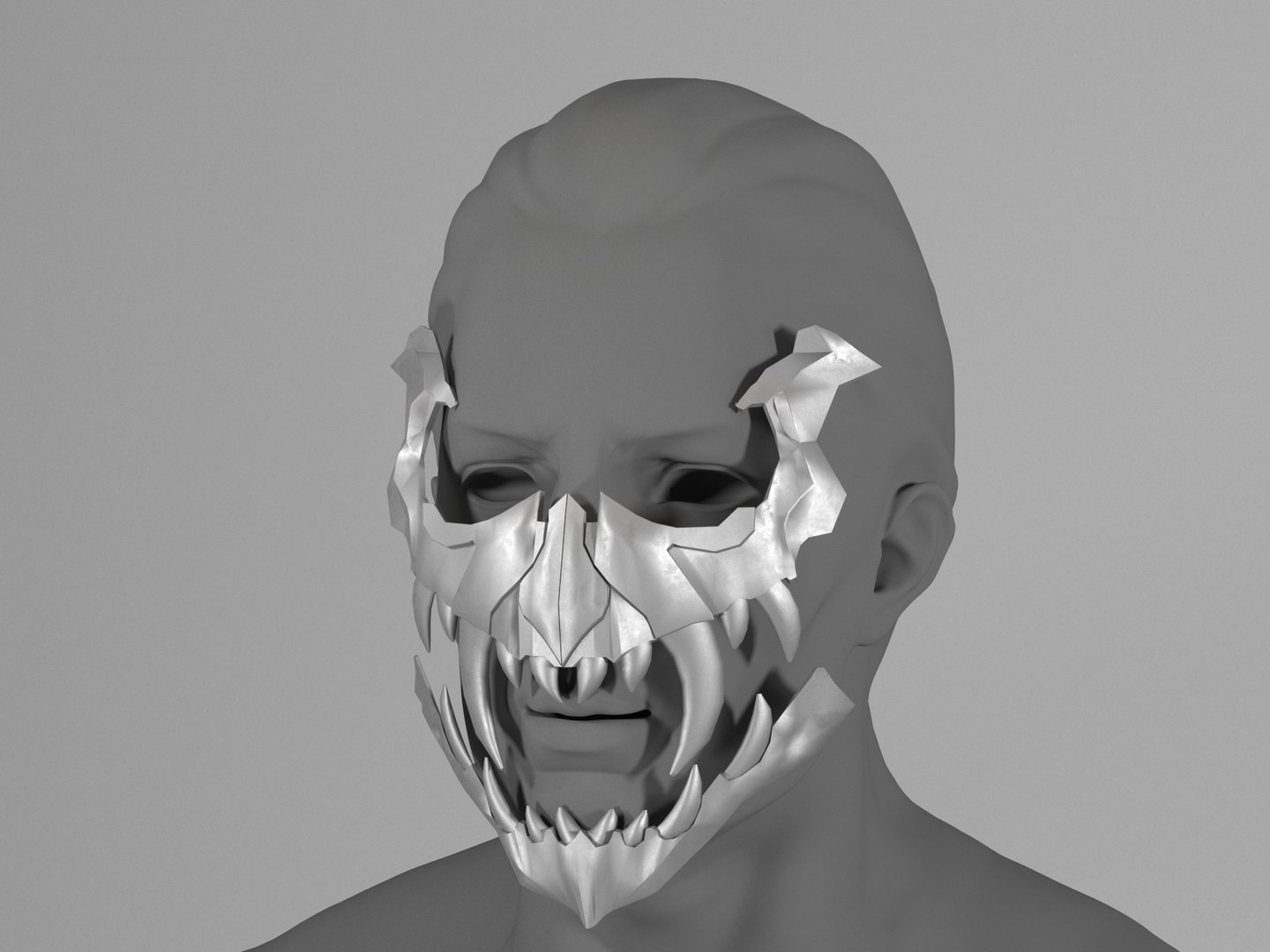 3D Bone Mask Model - TurboSquid 2020537