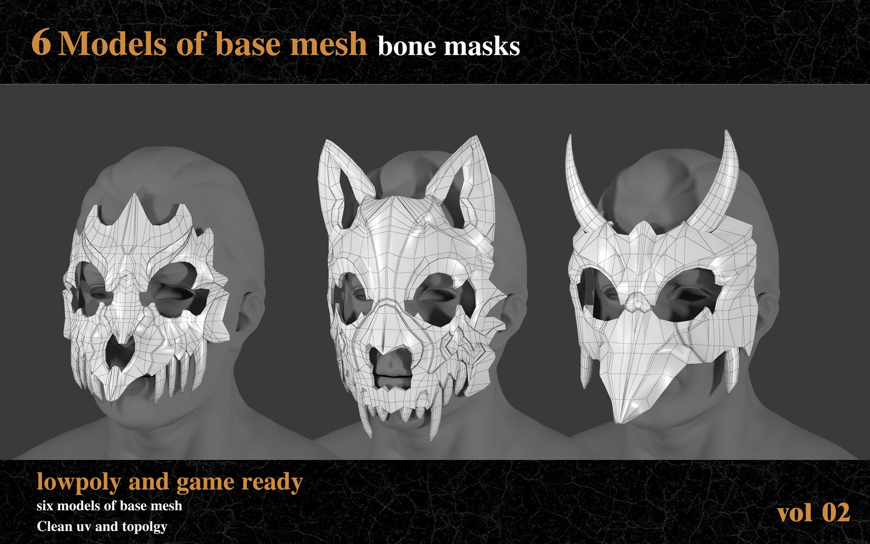 3D Bone Mask Model - TurboSquid 2020537