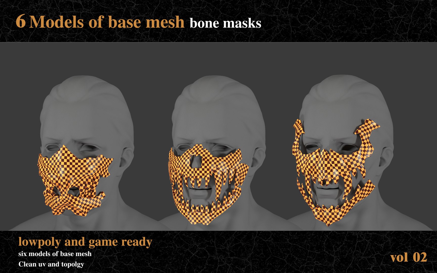 3D Bone Mask Model - TurboSquid 2020537