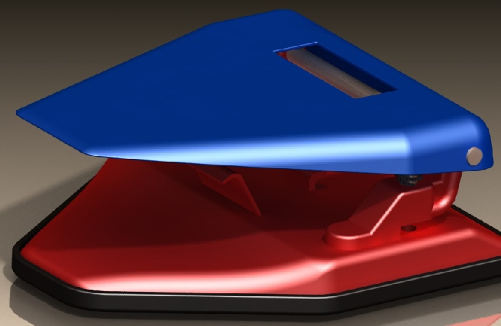 3d Punching Machine Model