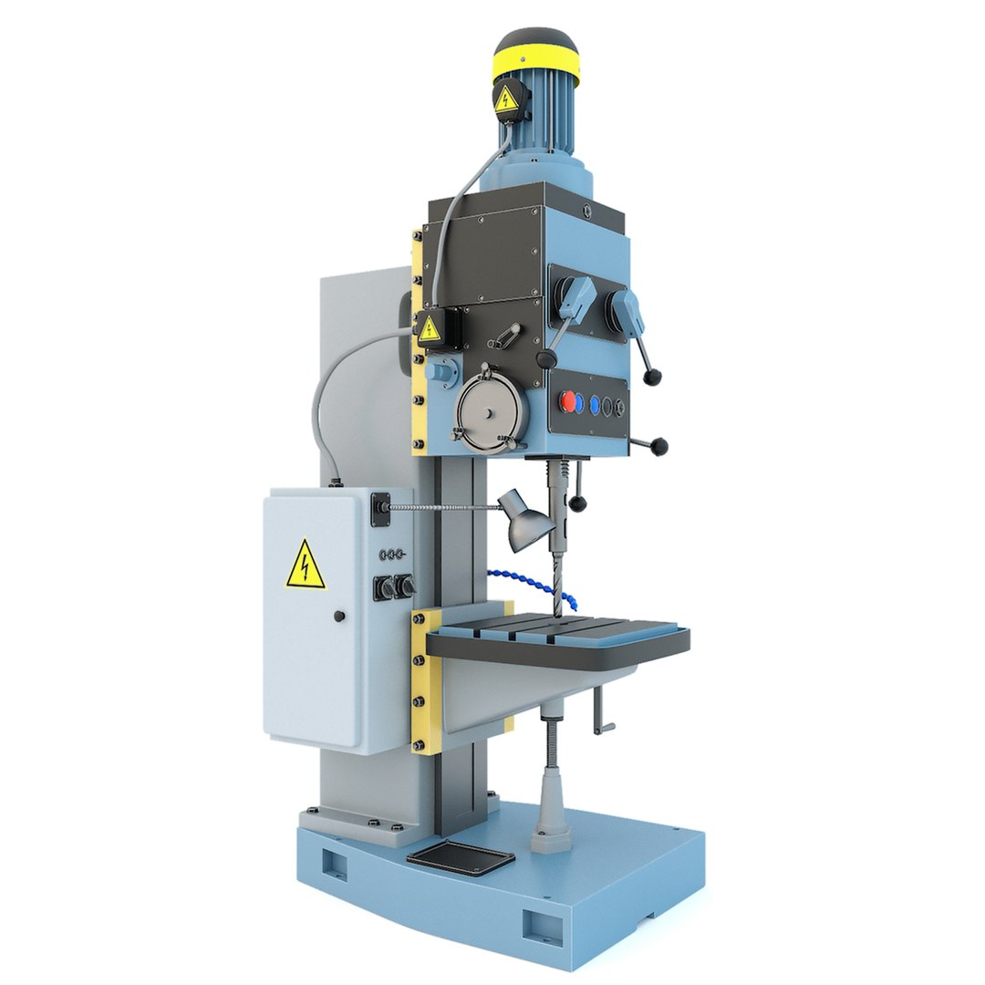 Industrial Machine Tool - Collection Three 3D Model - TurboSquid 1850717