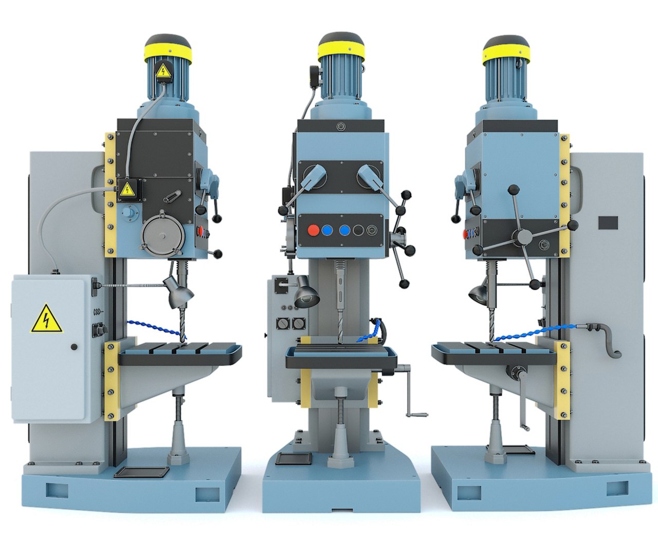 Industrial Machine Tool - Collection Three 3D Model - TurboSquid 1850717