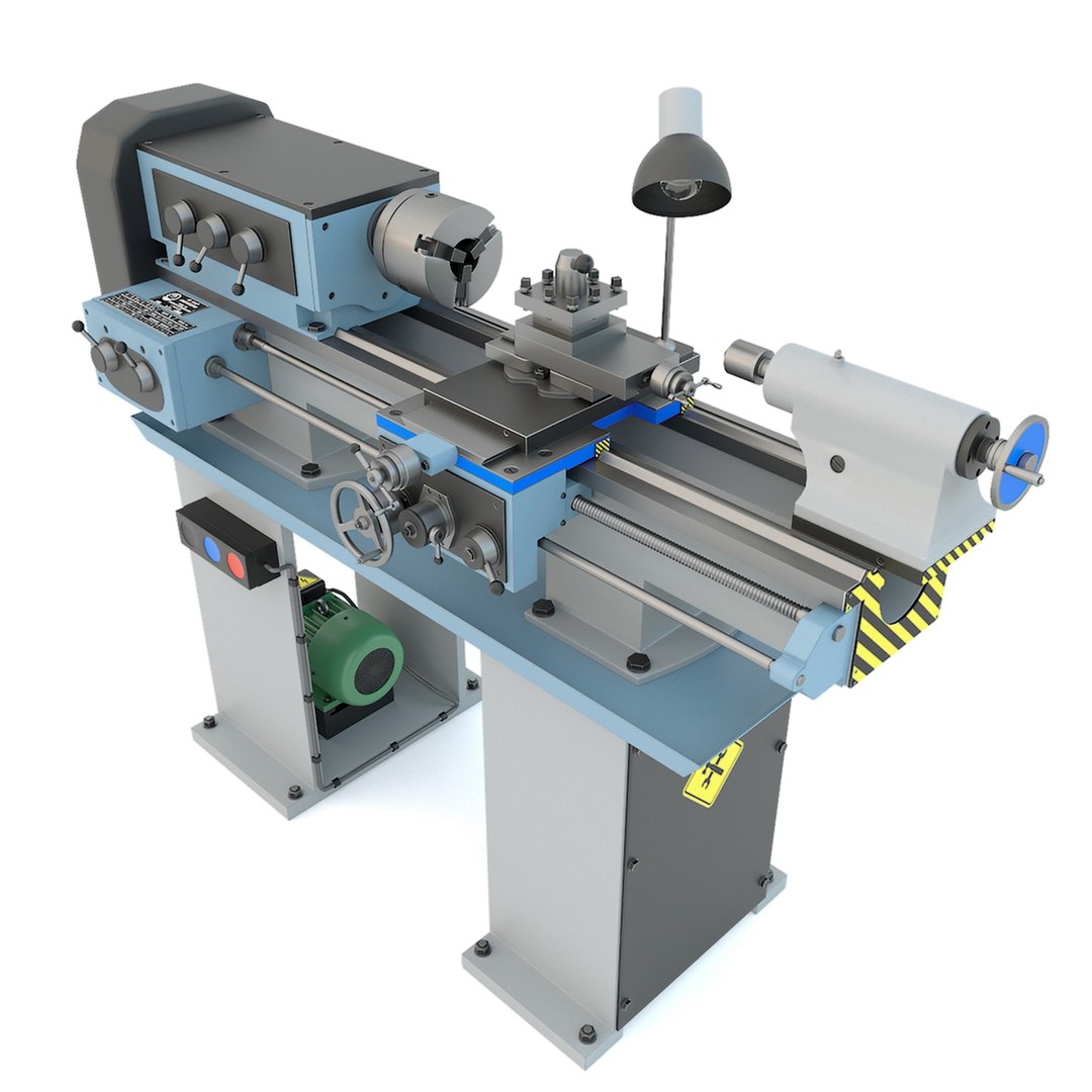 Industrial machine tool - Collection three 3D model - TurboSquid 1850717
