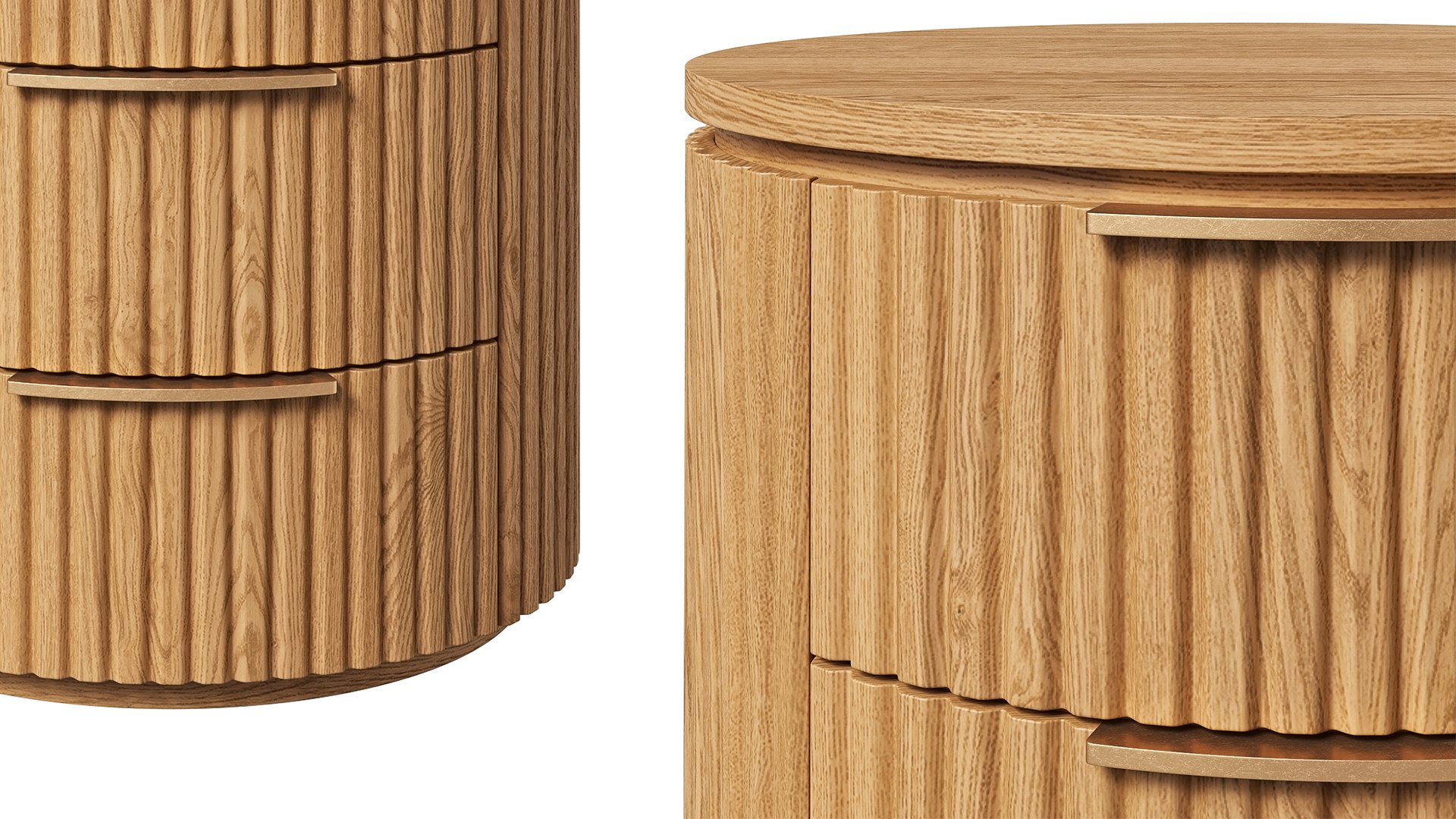 Restoration Hardware Nightstand Byron Model - TurboSquid 2256840