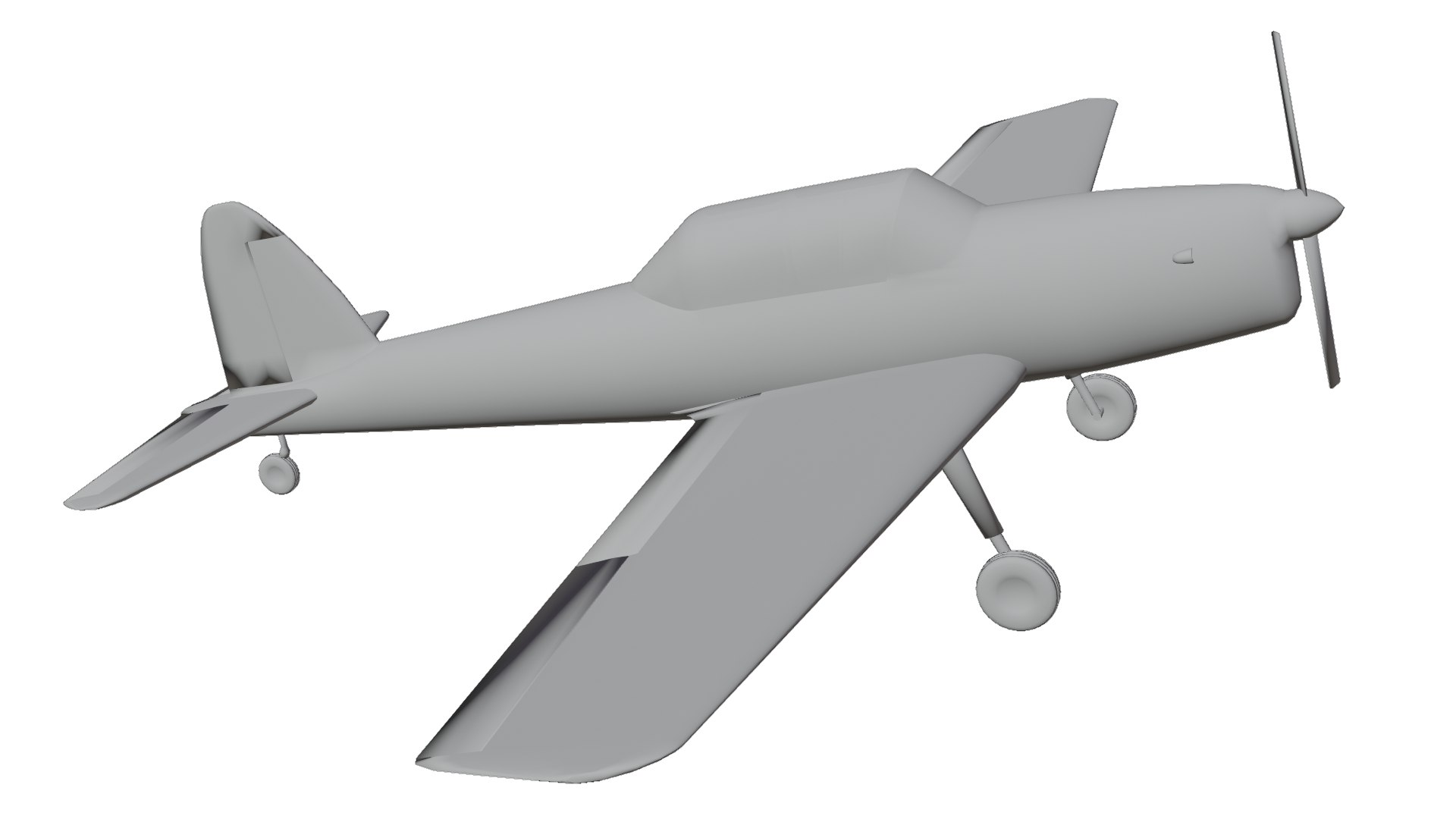 3D Model De Havilland DHC-1 - TurboSquid 2240200