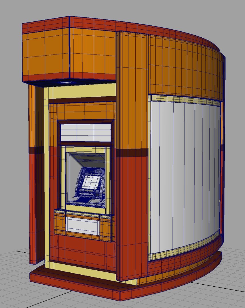 Atm Machine 3D - TurboSquid 586109
