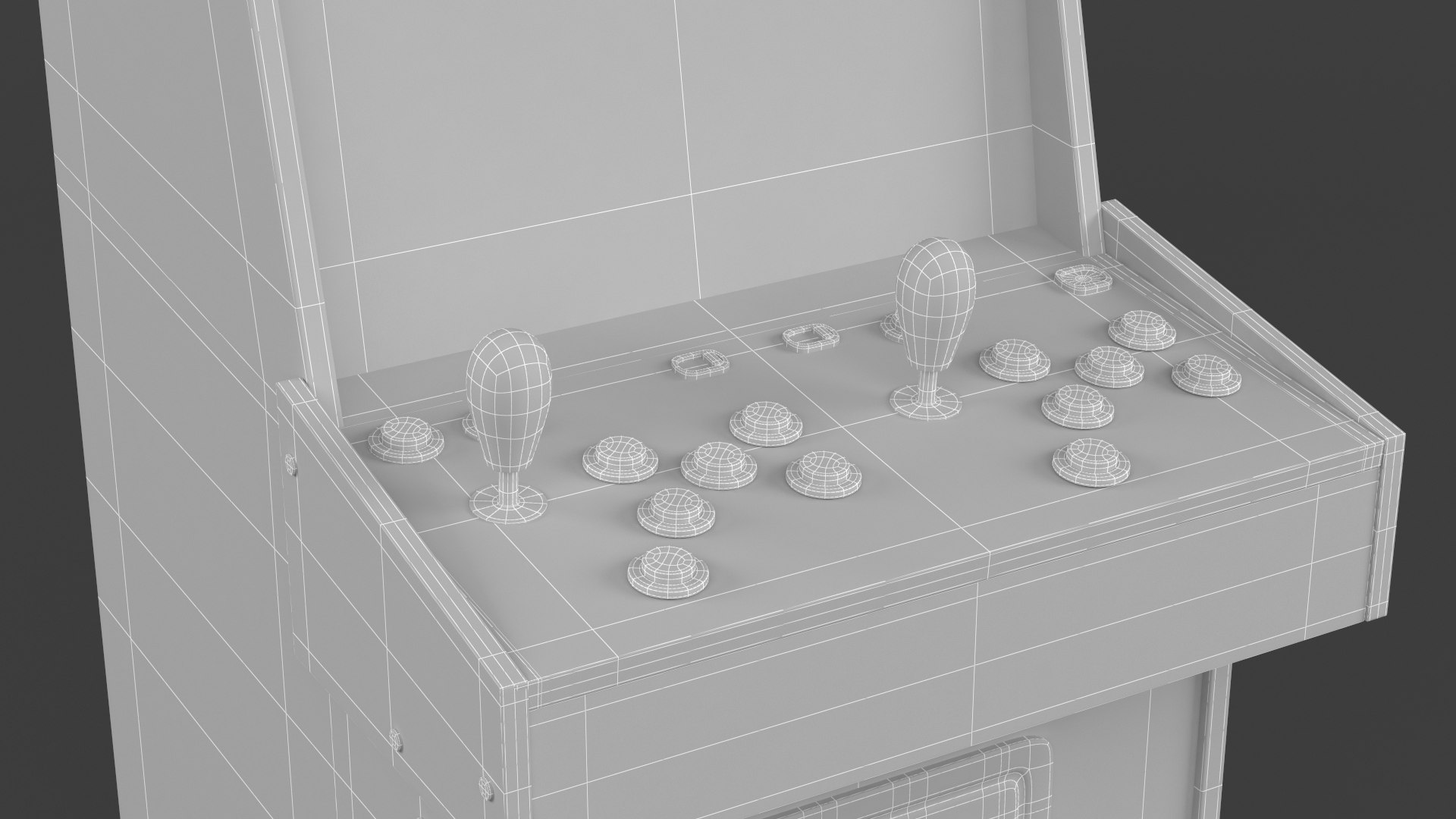 Arcade Machine 3D Model - TurboSquid 2195982