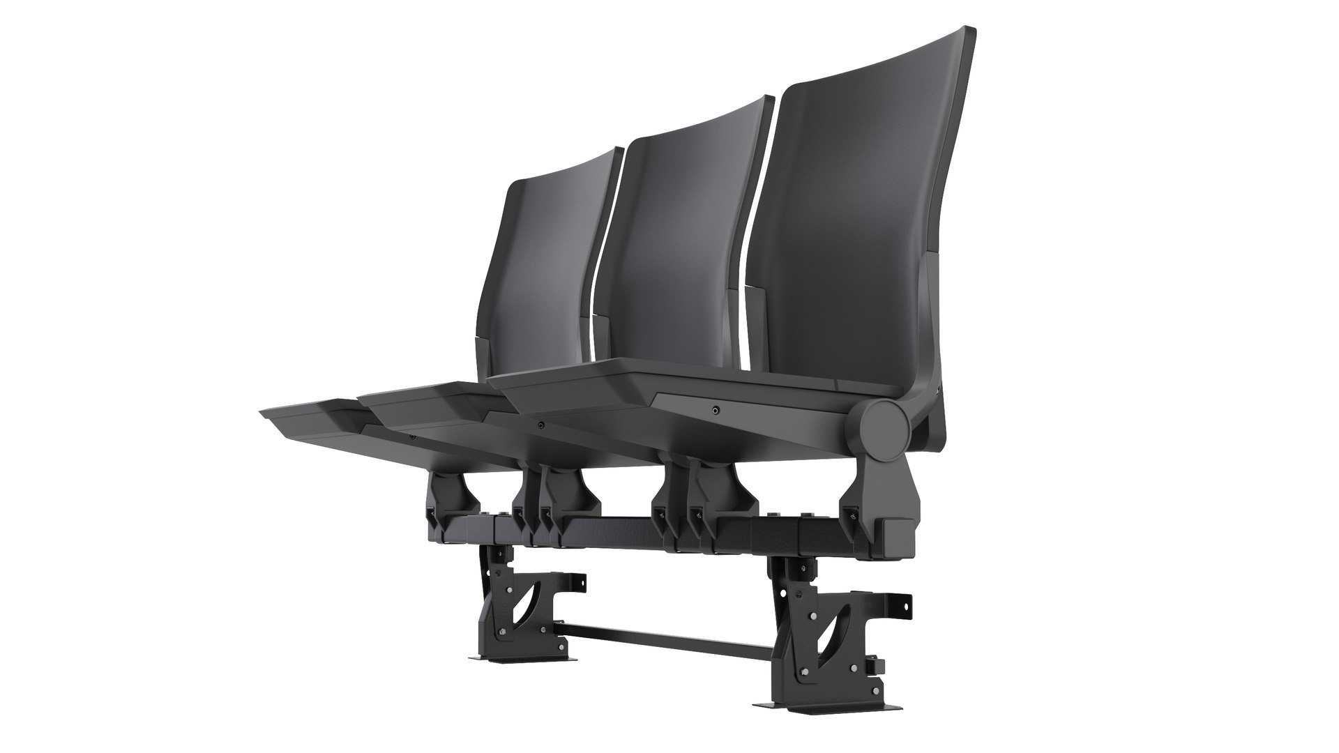 3D Stadium Seats Model - TurboSquid 2034338