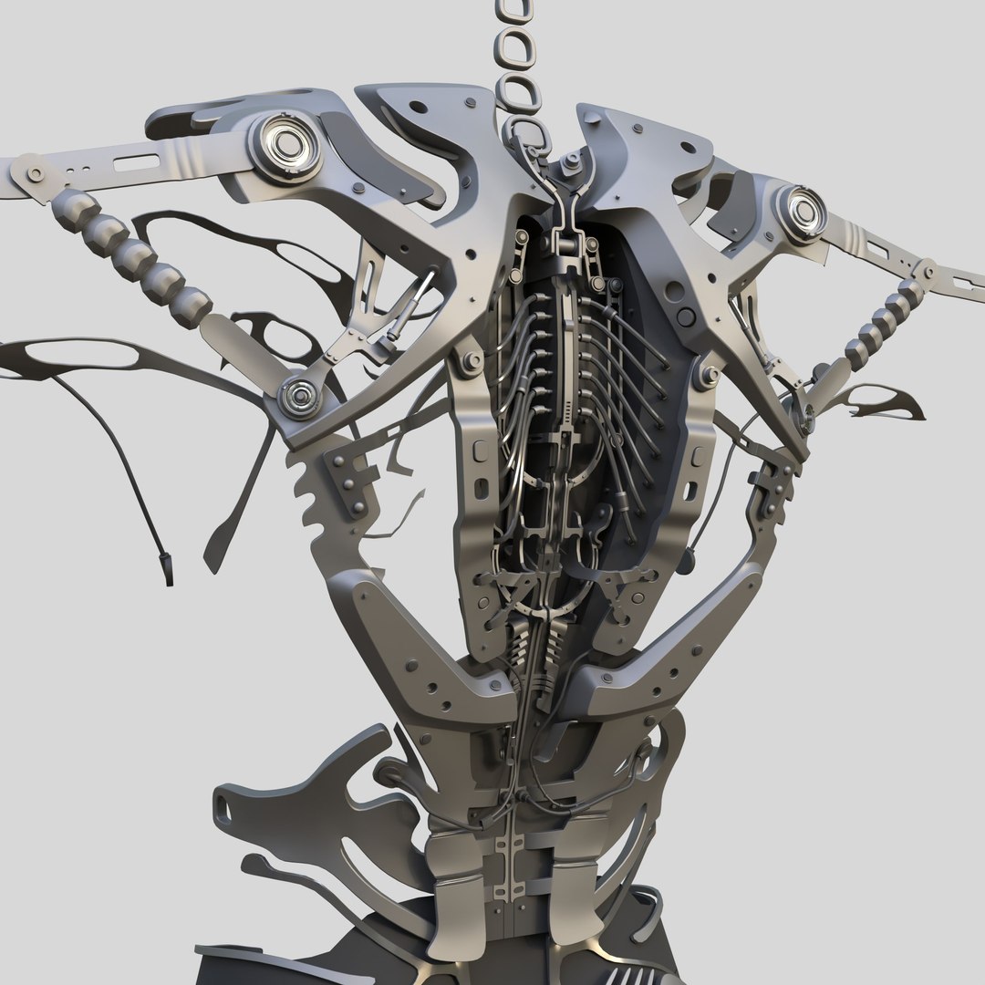 Exoskeleton 3D Model - TurboSquid 2148996