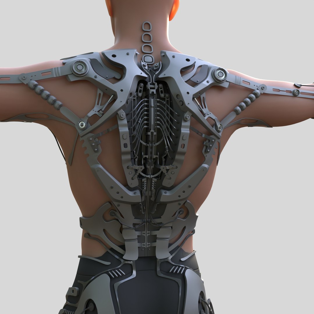 Exoskeleton 3D Model - TurboSquid 2148996